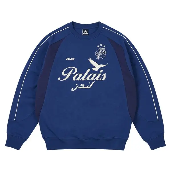 PALACE Palais Pro-team Crew - Blue