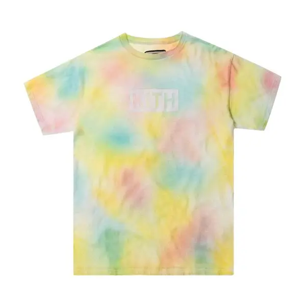 Kith Tie Dye Box Logo T-shirt
