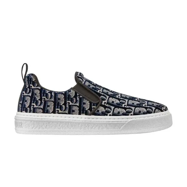 Dior Solar Oblique Slip-on Sneakers - Blue
