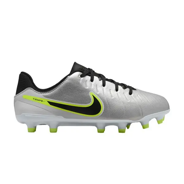 Nike Tiempo Legend 10 Academy Mg Gs - Silver