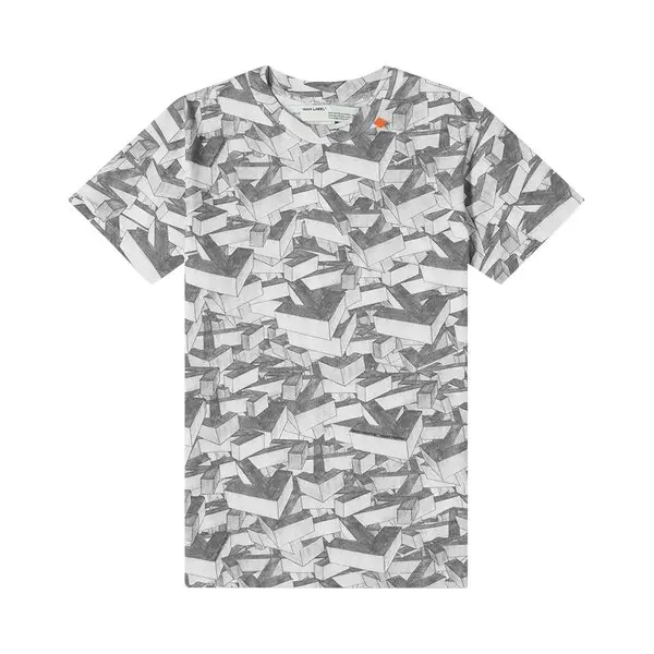 Off-White Arrows Pattern Slim Tee