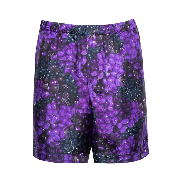 Givenchy Formal Elasticated Shorts - Purple