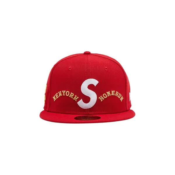 Supreme X Homerun S Logo New Era Cap - Red