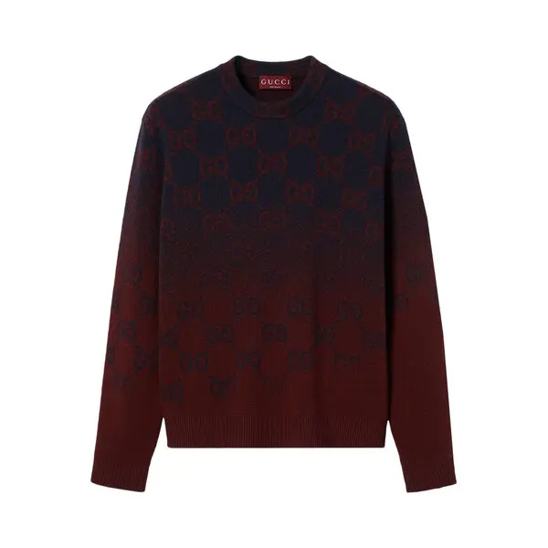 Gucci Jacquard Wool Sweater