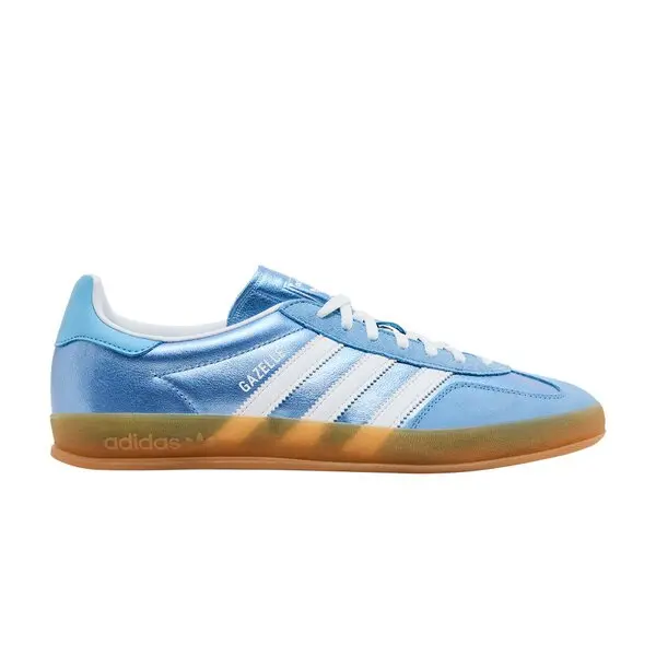 Adidas Gazelle Indoor Metallic Gum - Blue
