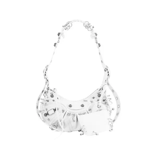Balenciaga Xs Le Cagole Shoulder Bag - White