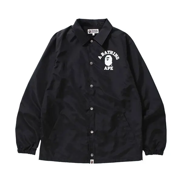A BATHING APE College Coach Jacket