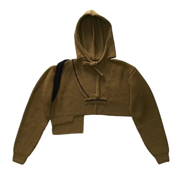 Ottolinger Knit Open Neck Hoodie