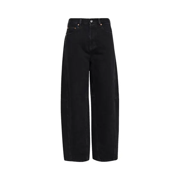 Gucci Balloon Denim Pant - Black