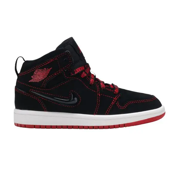 JORDAN 1 Mid Ps Se Sneakers - Black