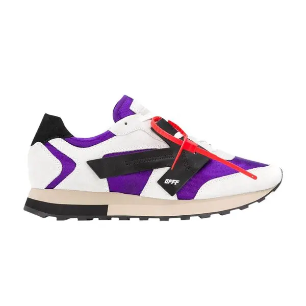 Off-White Hg Runner Low Sneakers - Purple
