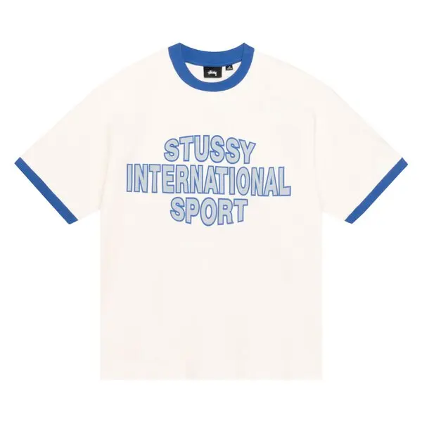 StÜssy Sport Ringer Tee - White