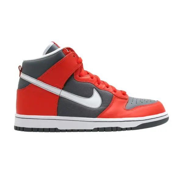 Nike Dunk High Top Sneakers - Orange