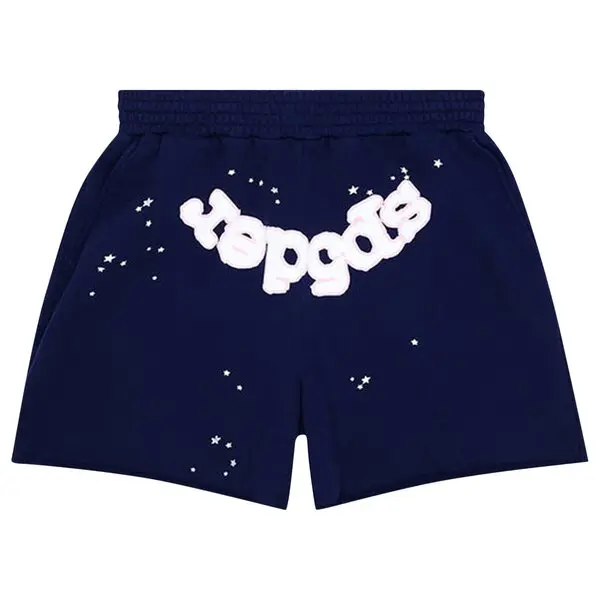 SP5DER Og Web Logo Sweatshort - Blue