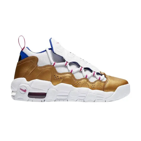 Nike Air More Money Gs Sneakers - Gold