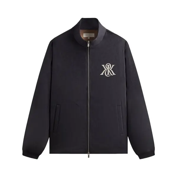 Kith Bonded Microsuede Ali Track Jacket - Blue