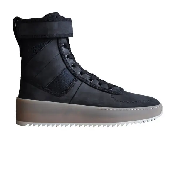 Fear Of God Military High Top Sneaker - Black