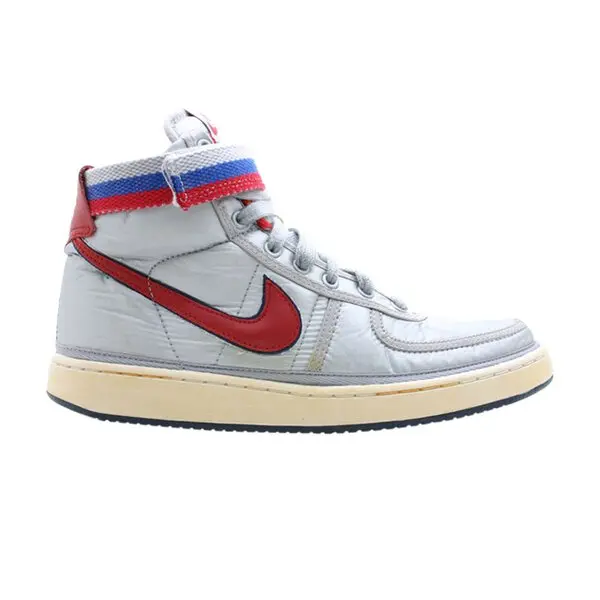 Nike Vandal High Supreme Vntg Sneakers Silver Editorialist