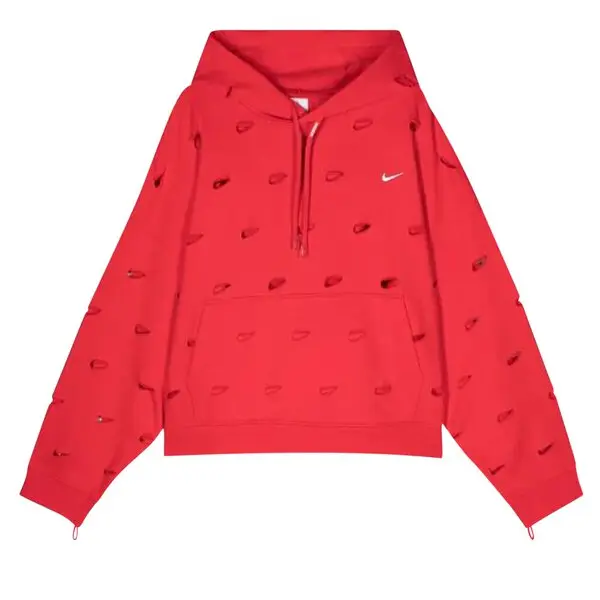 Nike X Jacquemus Swoosh Hoodie - Red