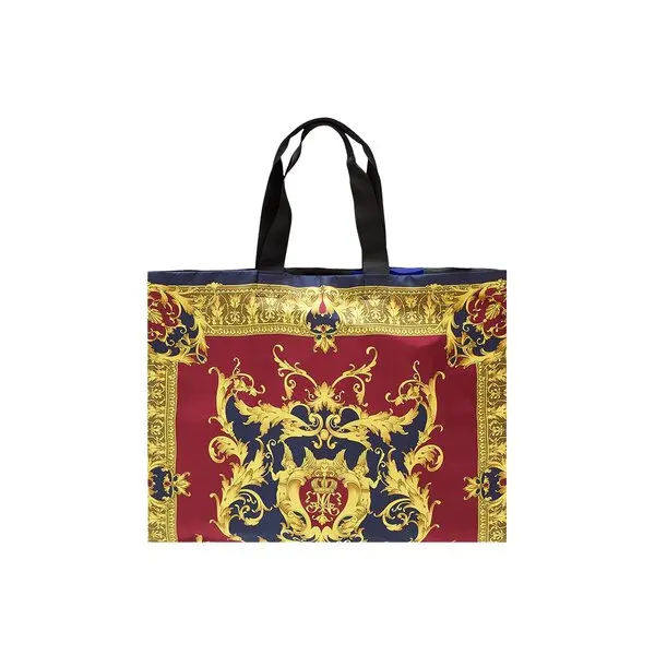 Junya Watanabe Printed Silk Scarf Tote