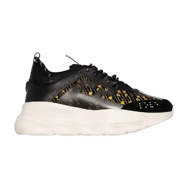 Versace Chain Reaction Baroque Print Sneakers