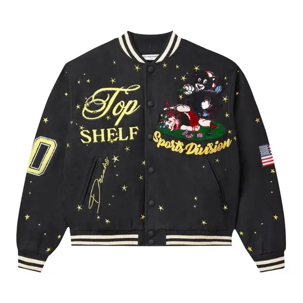 VALE FOREVER Moon Varsity Jacket