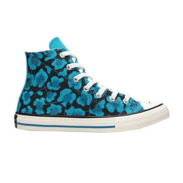 Converse Woo X Chuck Taylor All Star Hi Gs Blue Editorialist