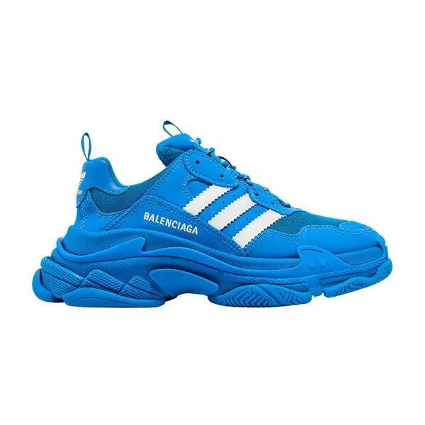 Balenciaga Adidas X Triple S Sneakers - Blue
