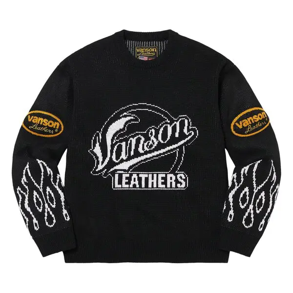 Supreme X Vanson Leathers Sweater