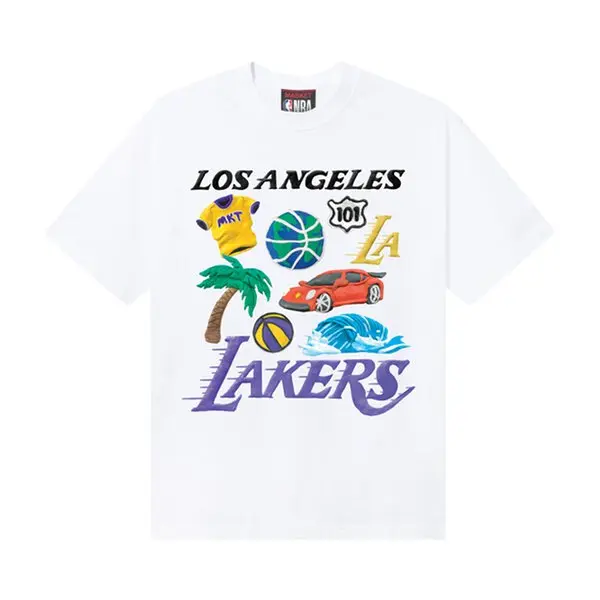 MARKET X Nba Lakers T-shirt - White