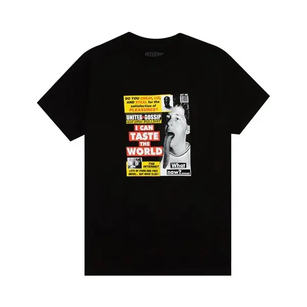 PLEASURES Gossip T-shirt - Black