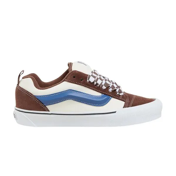 VANS Knu-skool Mega Check Sneakers - Brown