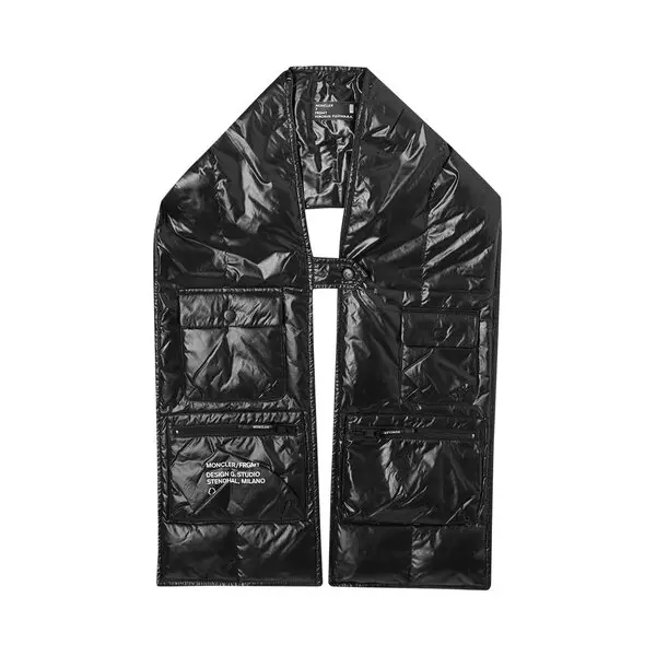 Moncler 7 X Fragment Hiroshi Fujiwara Scarf - Black