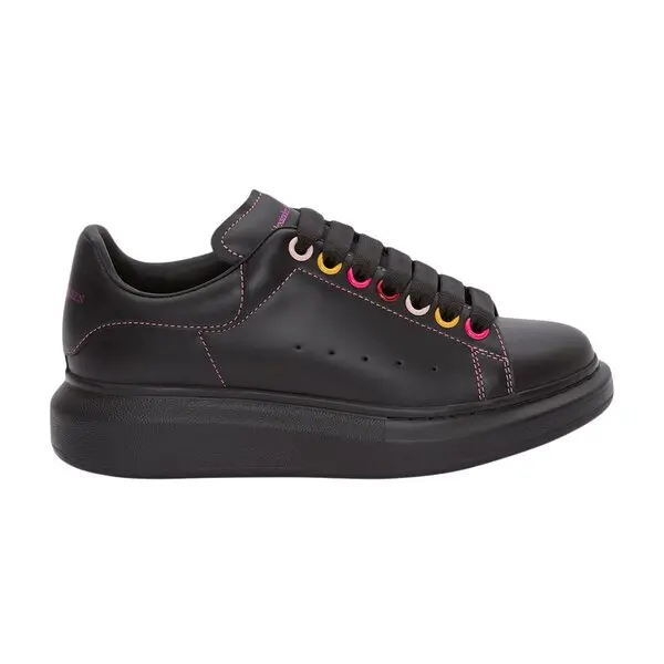 Alexander McQueen Oversized Low Top Sneakers - Black
