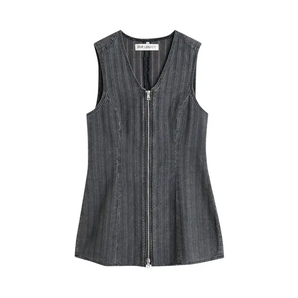 Our Legacy Biker Zip Vest
