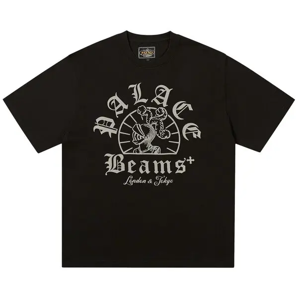 PALACE X Beams Plus Graphic T-shirt - Black