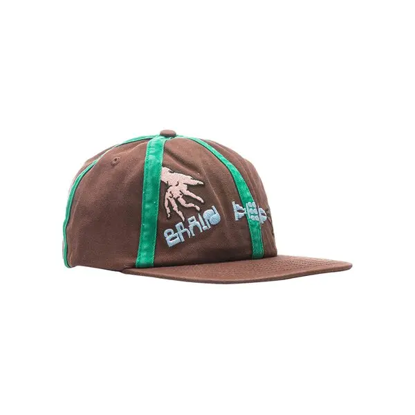 BRAIN DEAD Connection 6 Panel Cap - Brown