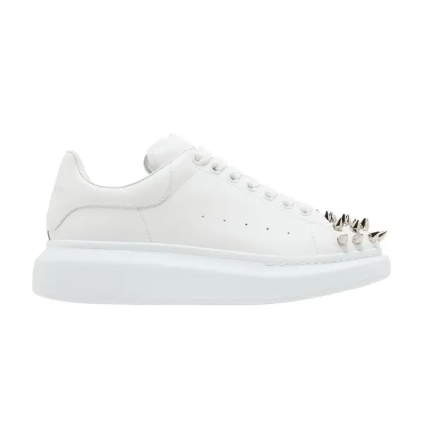 Alexander McQueen Oversized Studded Sneakers - White