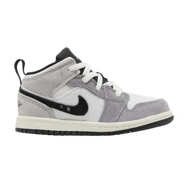 JORDAN 1 Mid Se Craft Td Sneakers - Grey