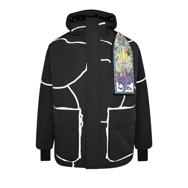 WHO DECIDES WAR X Add Hooded Down Parka
