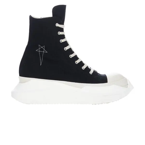 Rick Owens Luxor Abstract High-top Sneakers - Black
