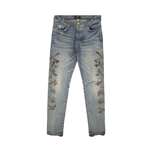 Amiri Camo Bones Jean