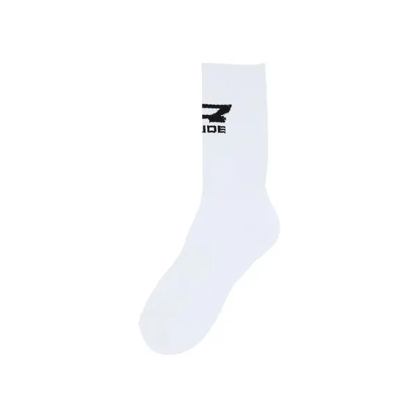 Rhude Campione Logo Sock - White