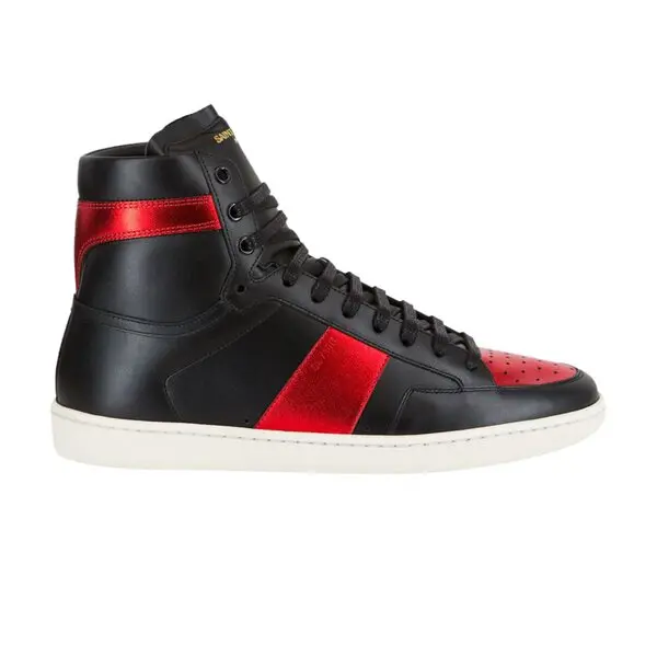 Saint Laurent Sl-10 High-top Sneakers - Black