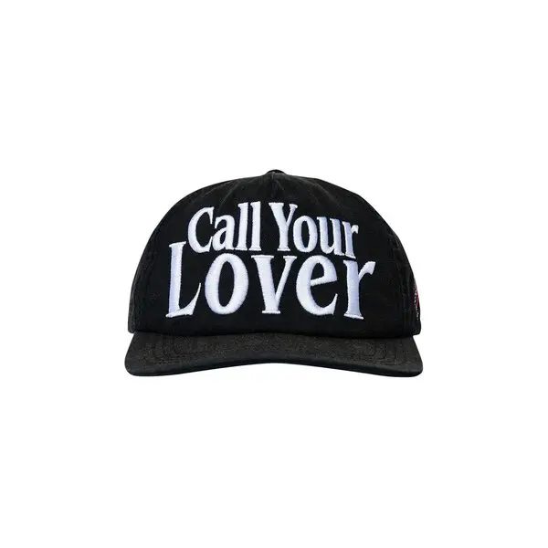 MARKET Call Your Lover 5 Panel Cap - Black