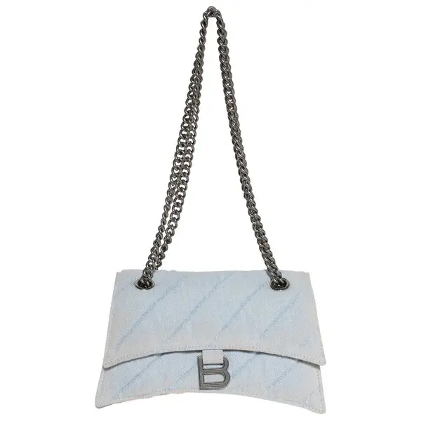 Balenciaga Crush Chain Bag - Blue