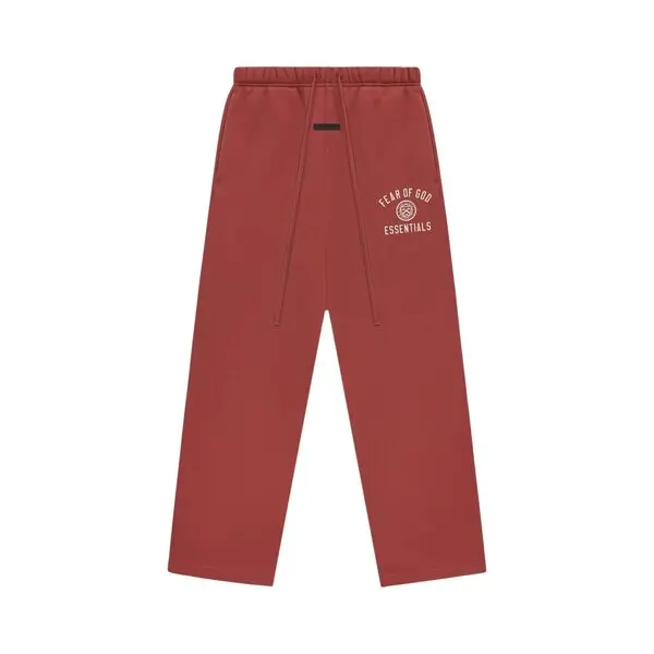 Fear Of God Fleece Relaxed Sweatpants - Red