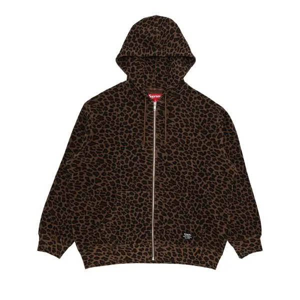 Supreme Hooded Zip Up Thermal - Multicolor