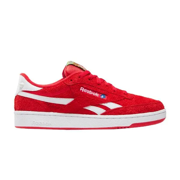 REEBOK Sonic The Hedgehog 3 X Club C Revenge 'knuckles' Sneaker - Red