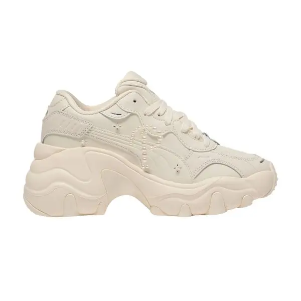 PUMA Pulsar Wedge Pearl Sneakers - Cream